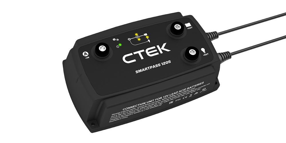 CTEK Smartpass 120S 12v 120A DC/DC Power Management|Maiden Electronics ...